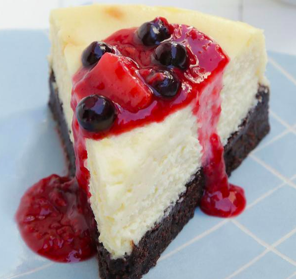 Cheesecake Chocolate Frutilla - Kochü Kofke